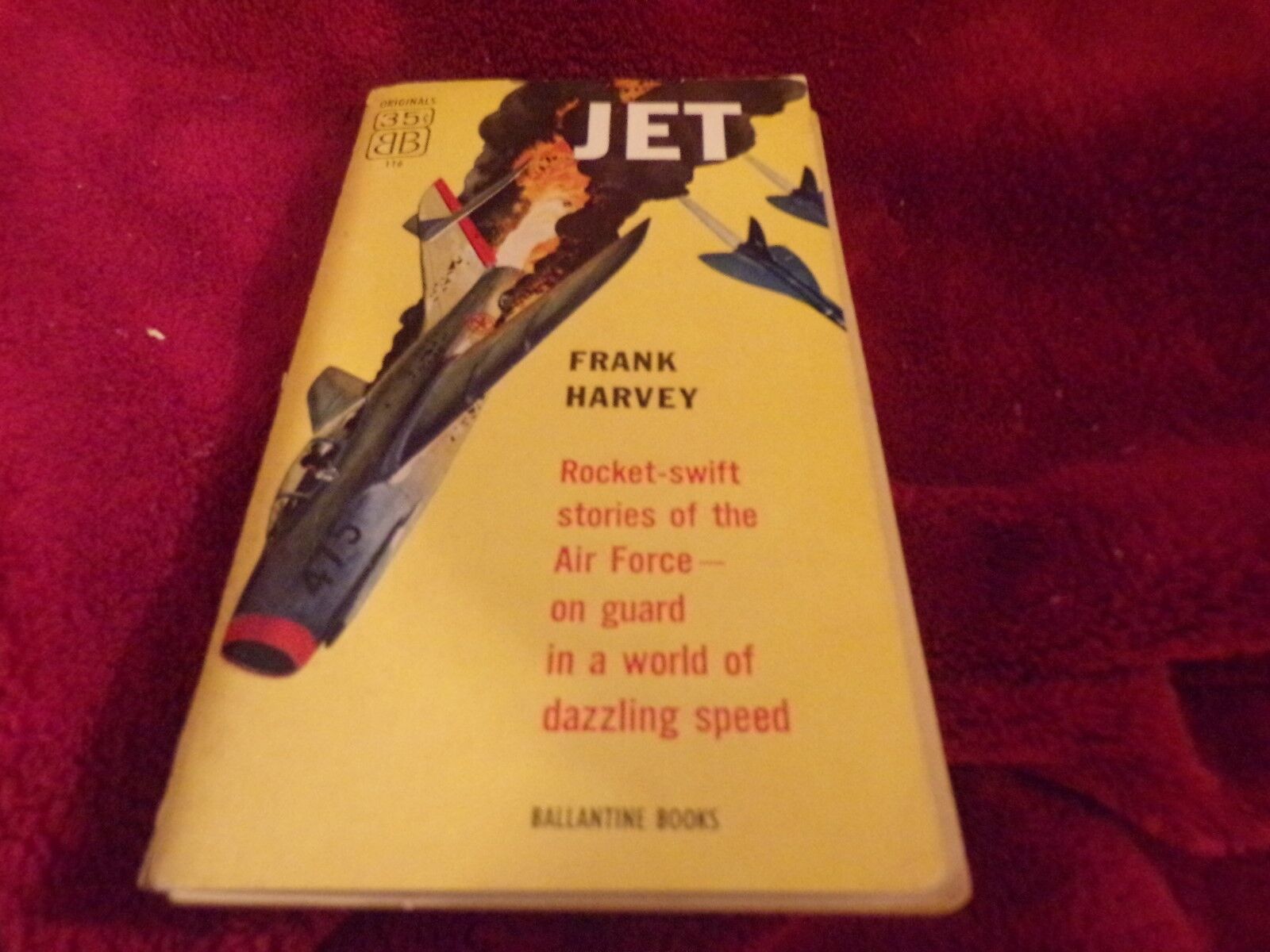 Vintage (1954) Book: Jet by Frank Harvey: Stories of the Air Force on – Juniors Variety Store