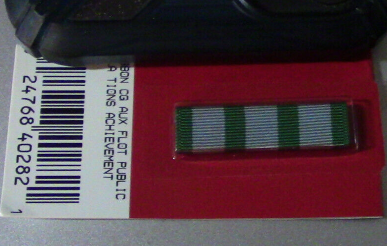 U S Coast Guard Auxiliary (USCGA) Ribbon: Public Relations Achievement ...