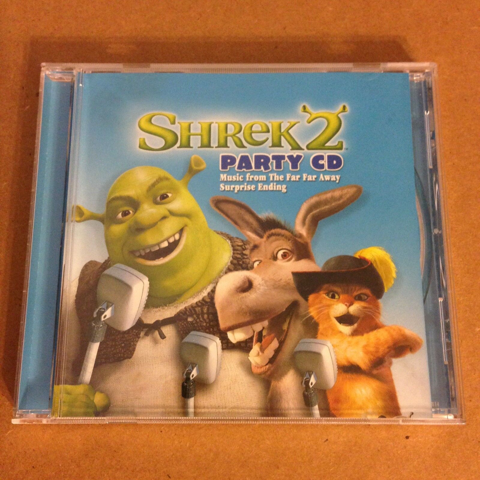 'Shrek 2: Party CD' - 6-Tracks + 6 Karaoke Tracks 2004 Dreamworks ...