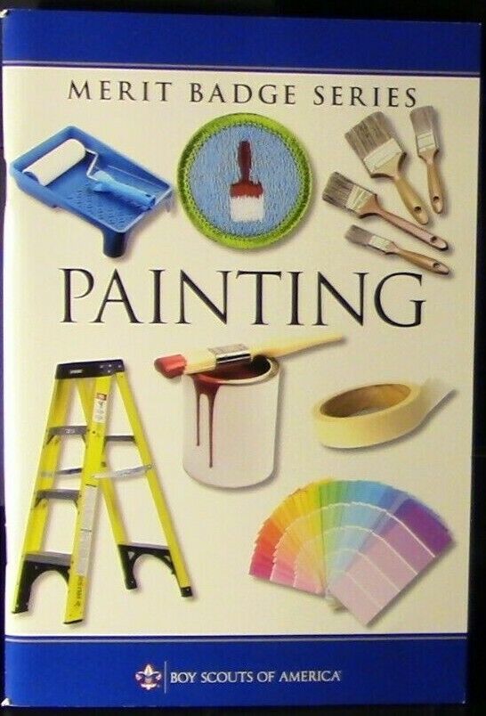 BSA-Merit Badge Series "Painting" Current Printing – Juniors Variety Store