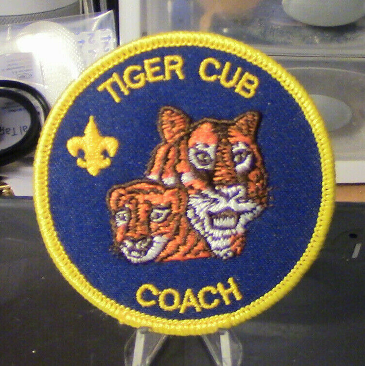 OFFICIAL BSA: Cub Scout Tiger Cub Coach Patch – Juniors Variety Store