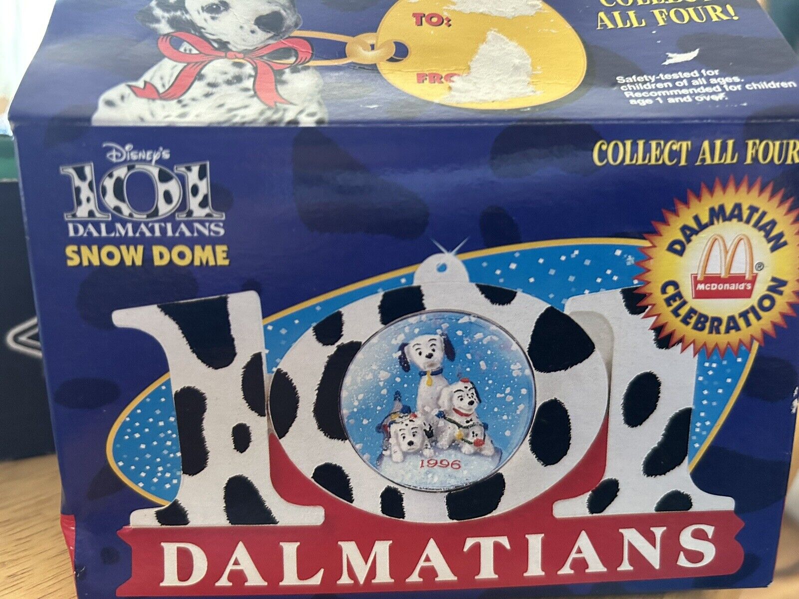 MCDONALD'S 101 DALMATIANS HAPPY MEAL TOY 1996 "DALAMATION CELEBRATION ...