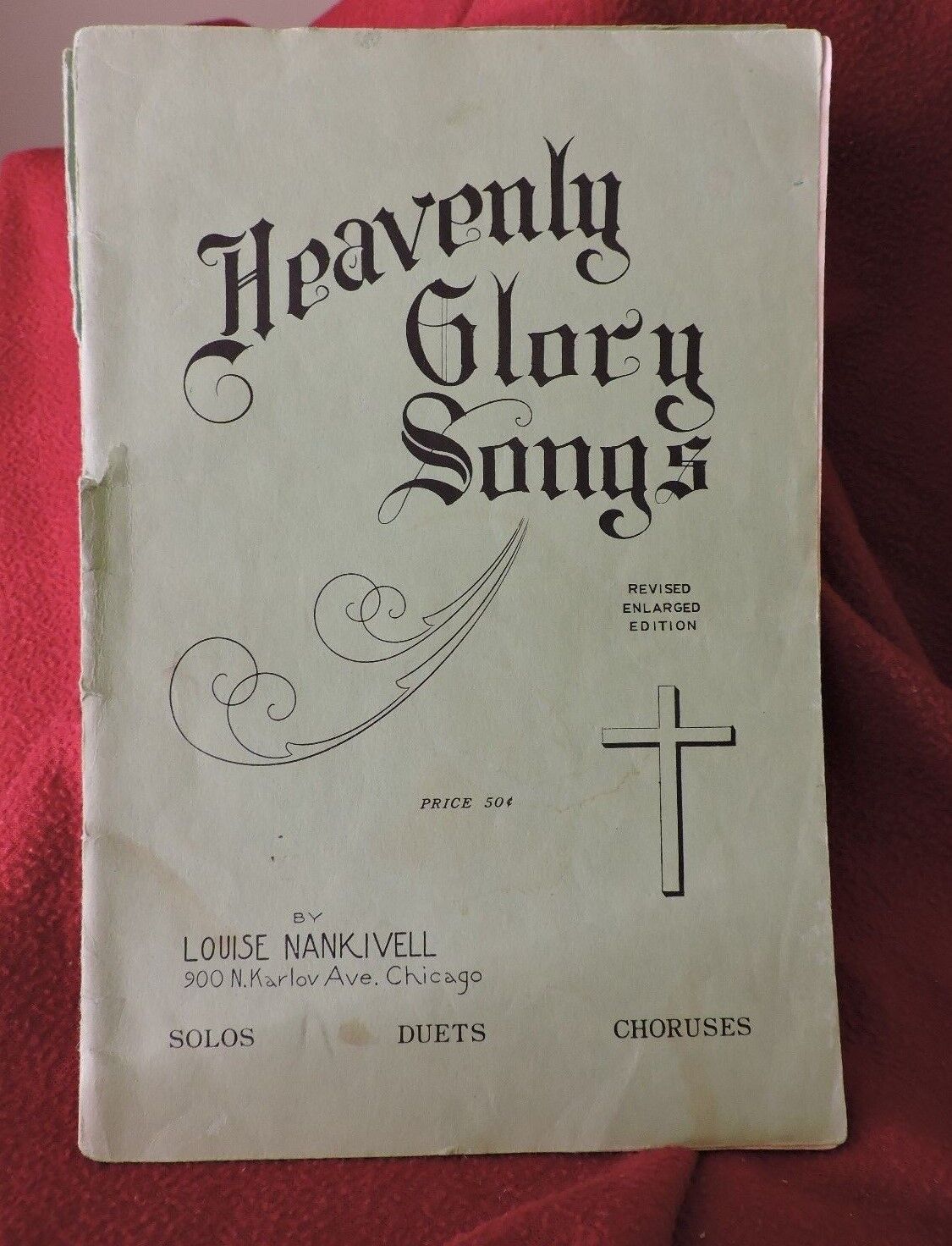Vintage Songbook HEAVENLY GLORY SONGS BY LOUISE NANKIVELL – Juniors ...