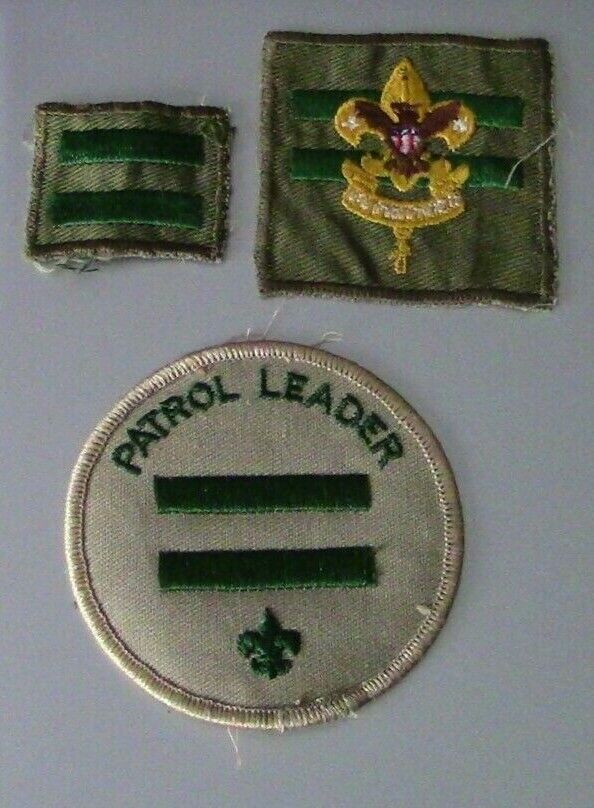 Vintage BSA : Patrol Leaders Rank Patch Set – Juniors Variety Store