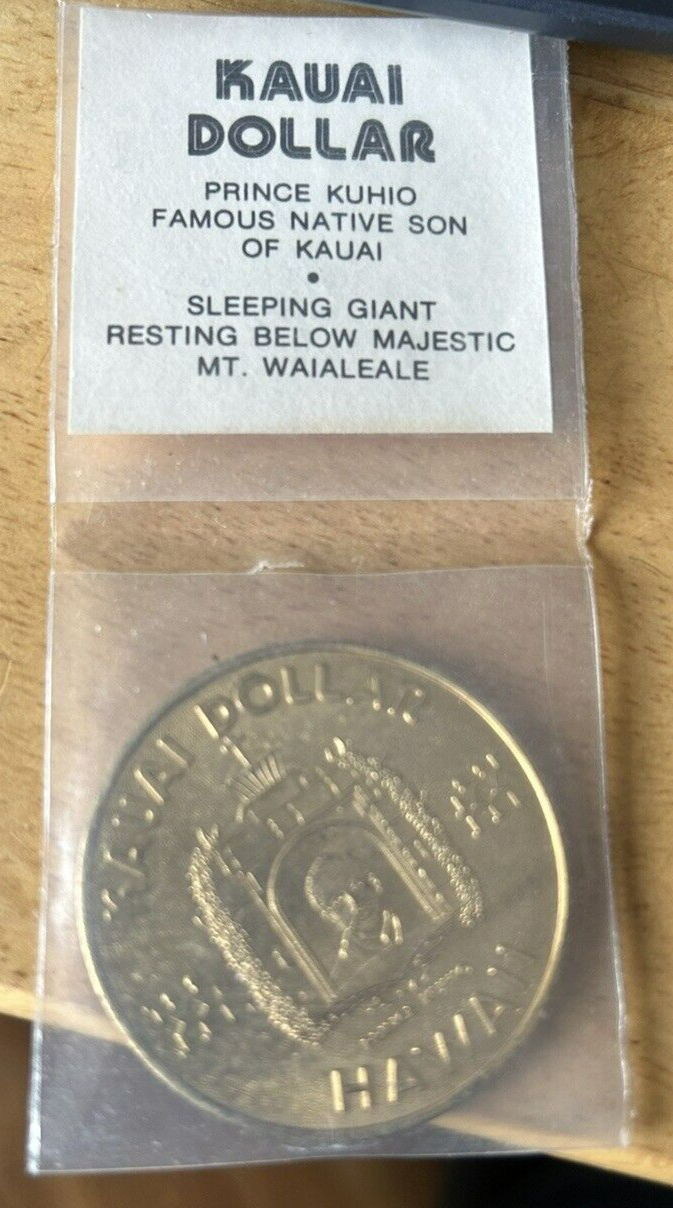 Kauai Dollar: Prince Kuhio, Native Son of Kauai Collectors Coin ...