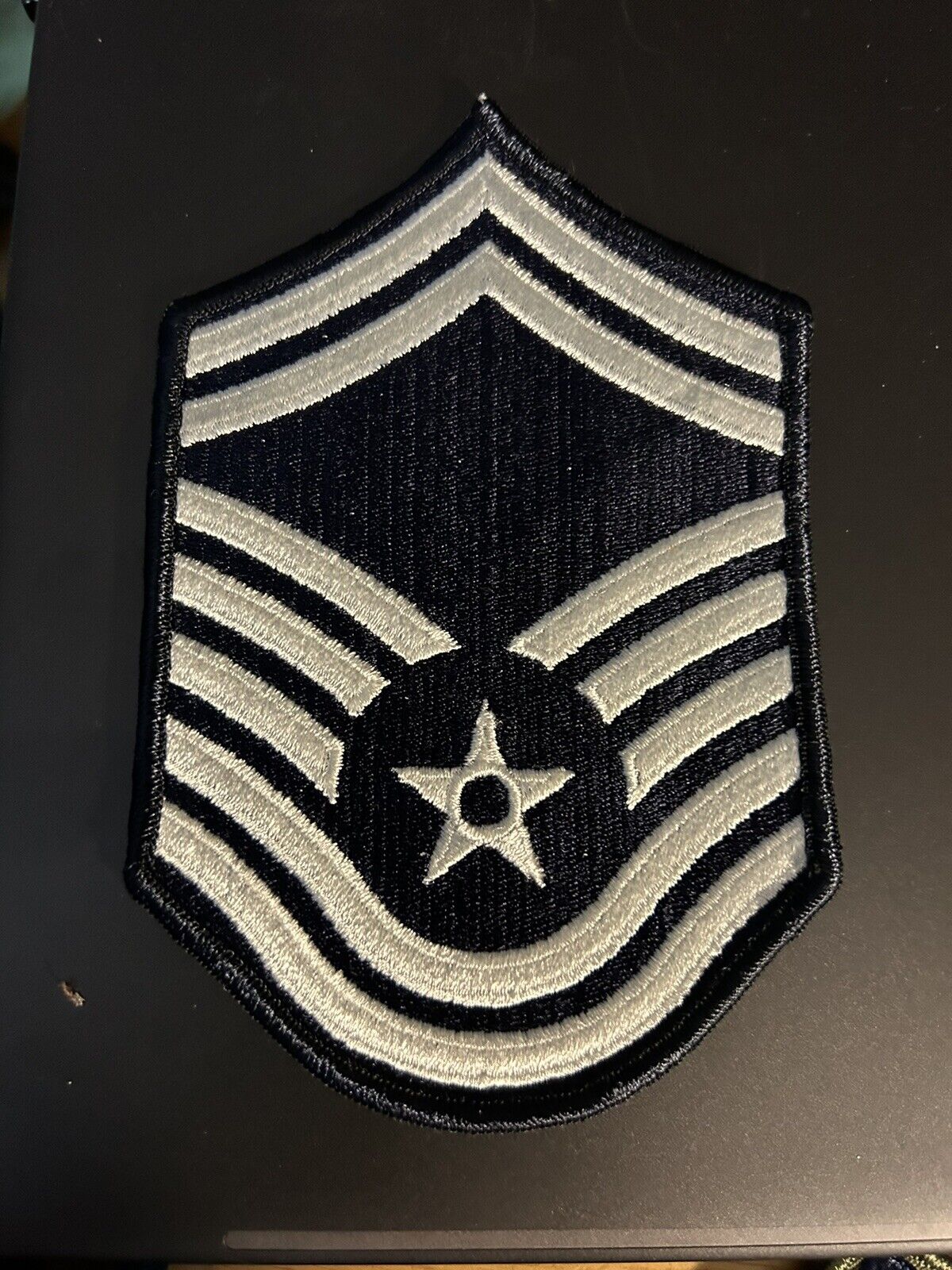 U S Air Force: Senior Master Sgt Patch – Juniors Variety Store