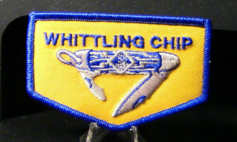 Official BSA: Cub Scout Whittling Chip Patch – Juniors Variety Store