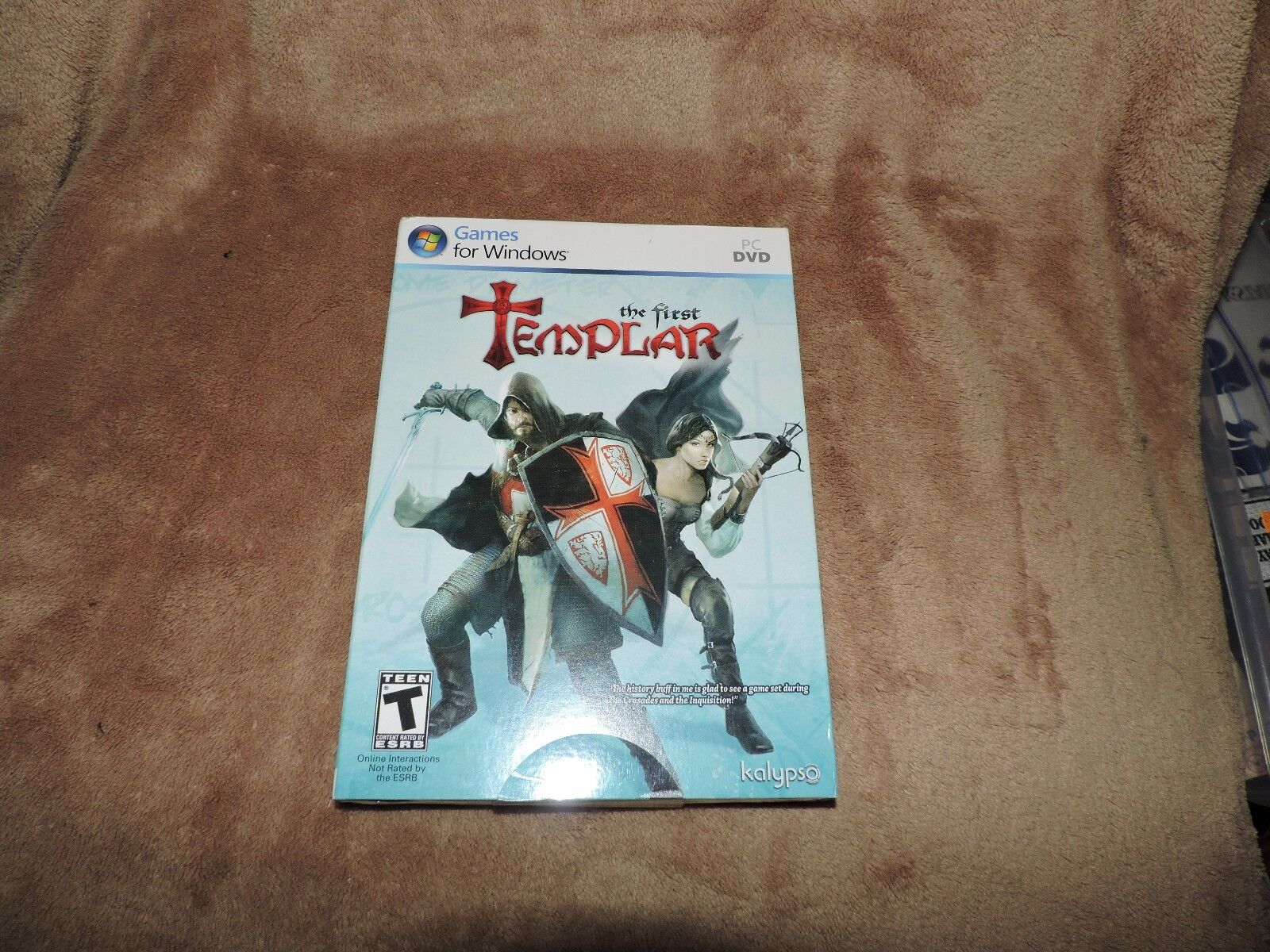 THE FIRST TEMPLAR--PC GAMES FOR WINDOWS – Juniors Variety Store