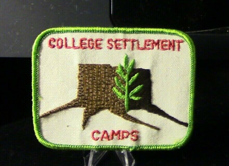 BSA: College Settlement Farm Camp, Hiorsham, PA. (Trees) Patch ...